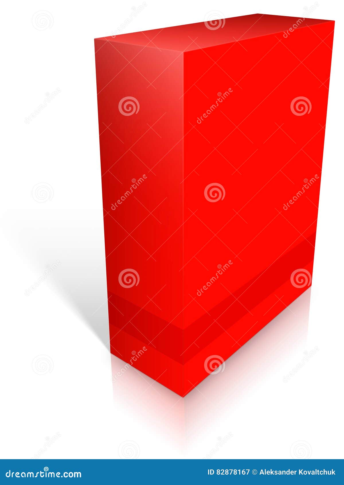 Box cover stock illustration. Illustration of white, blank - 82878167