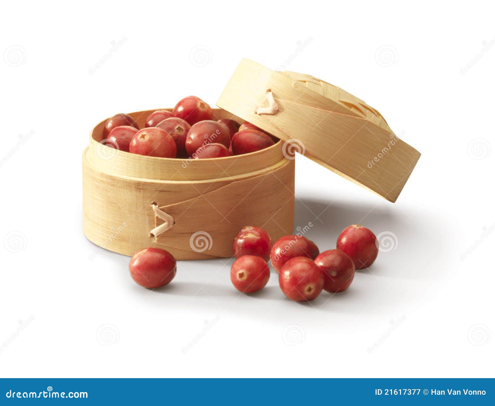 Box with cranberries stock image. Image of path, healthy - 21617377