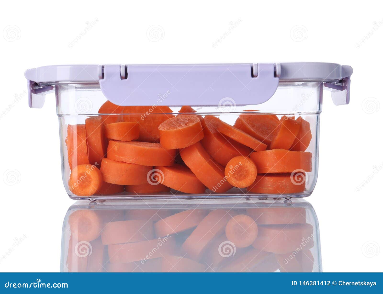 Box with Cut Fresh Raw Carrots on White Stock Photo - Image of package ...