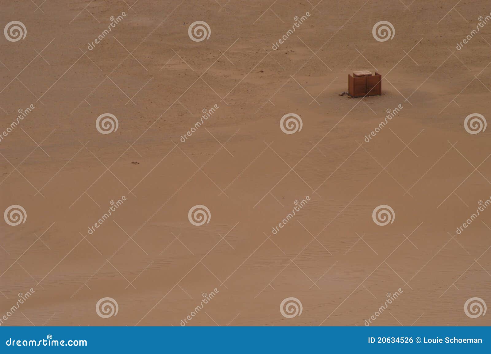 Box in desert stock photo. Image of inhospitable, sandy - 20634526