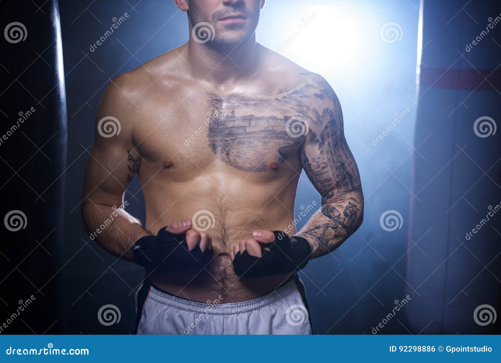 Box stock photo. Image of person, endurance, exercise - 92298886