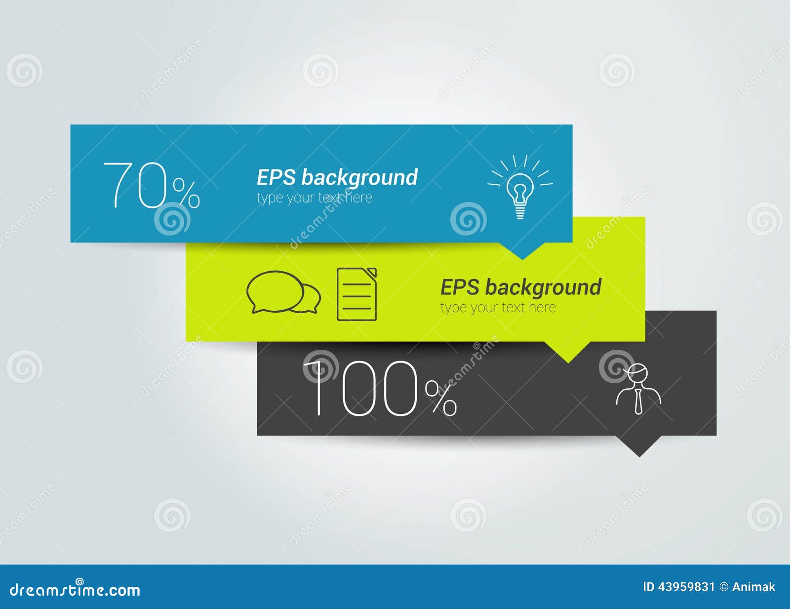 Box diagram, template. stock illustration. Illustration of conection ...