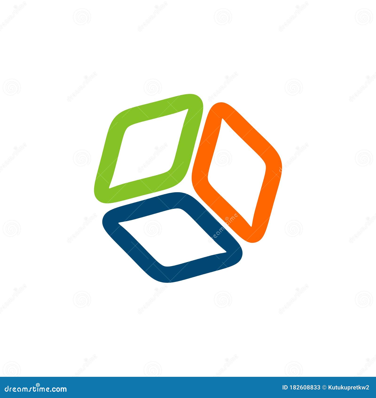 Box Diamond Logo Template Illustration Design. Vector EPS 10 Stock ...