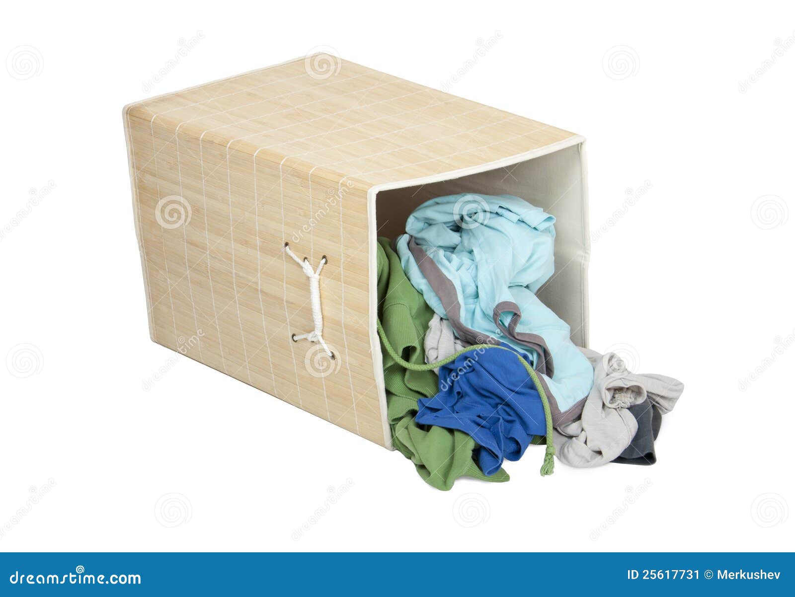 Box with Dirty Laundry stock image. Image of cleaning - 25617731