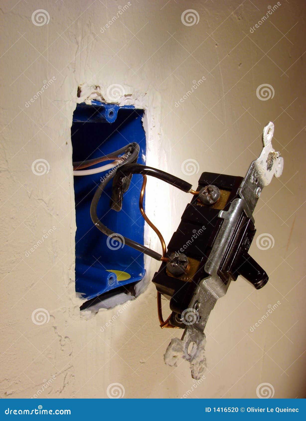 Box Electric House Pulled Switch Wall 库存照片 - 图片 包括有 次幂, 棚车: 1416520