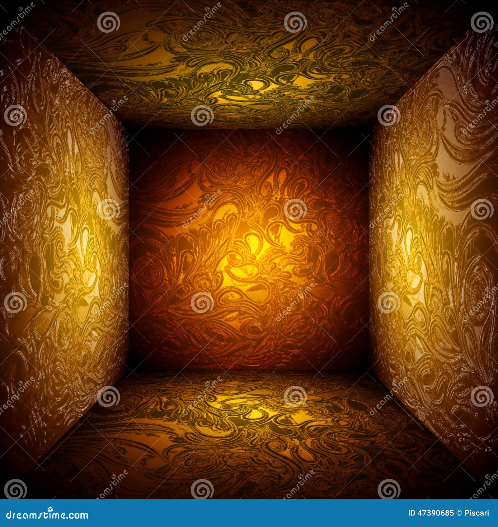 Box stock image. Image of room, effect, empty, square - 47390685