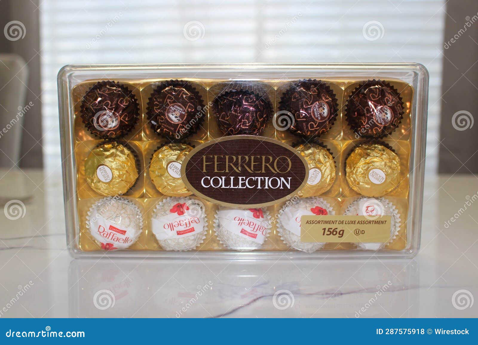 Box of Ferrero Chocolate Collection in a Box Editorial Stock Photo ...