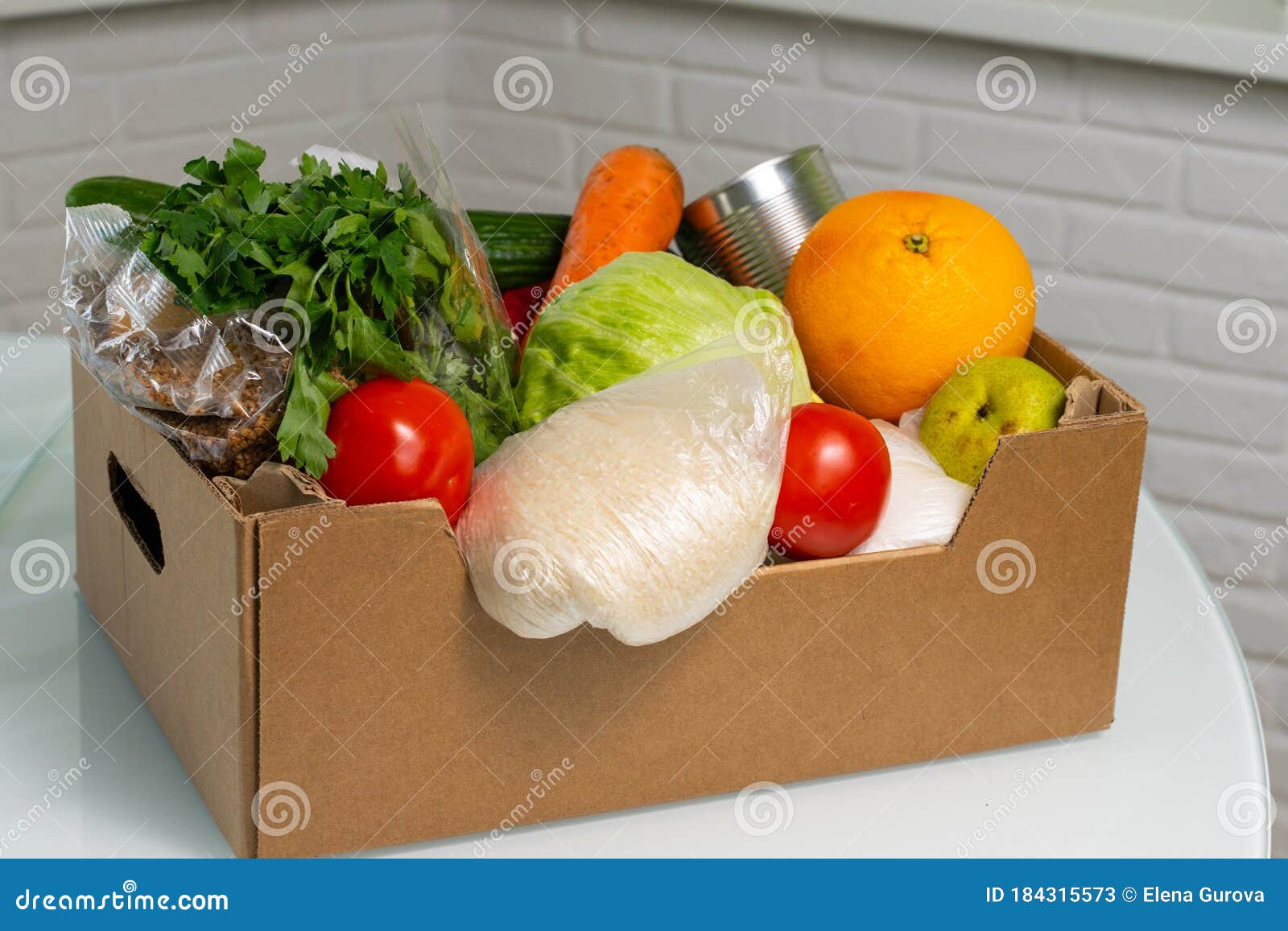 Box of food stock image. Image of cucumber, product - 184315573