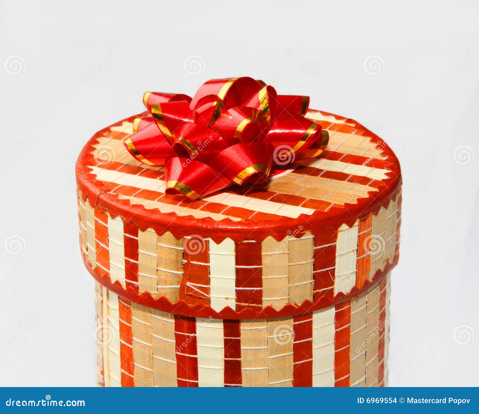 Box with a gift stock photo. Image of present, fancy, white - 6969554