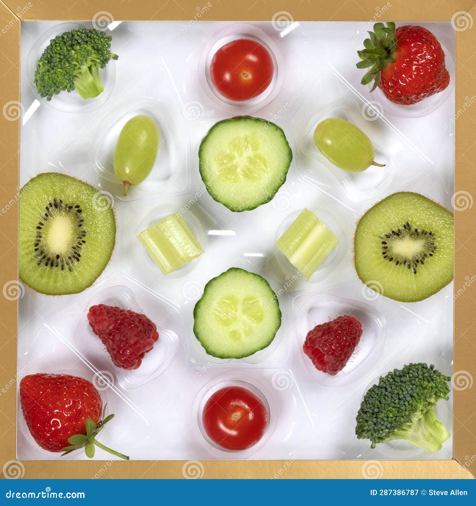 Box of healthy snacks stock image. Image of snack, organic - 287386787