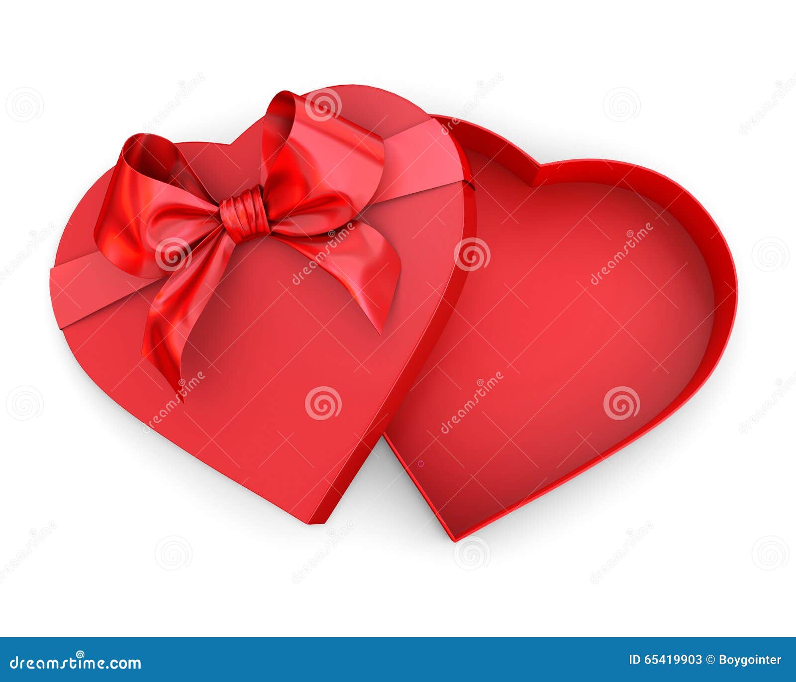 Box in heart shape stock illustration. Illustration of heart - 65419903