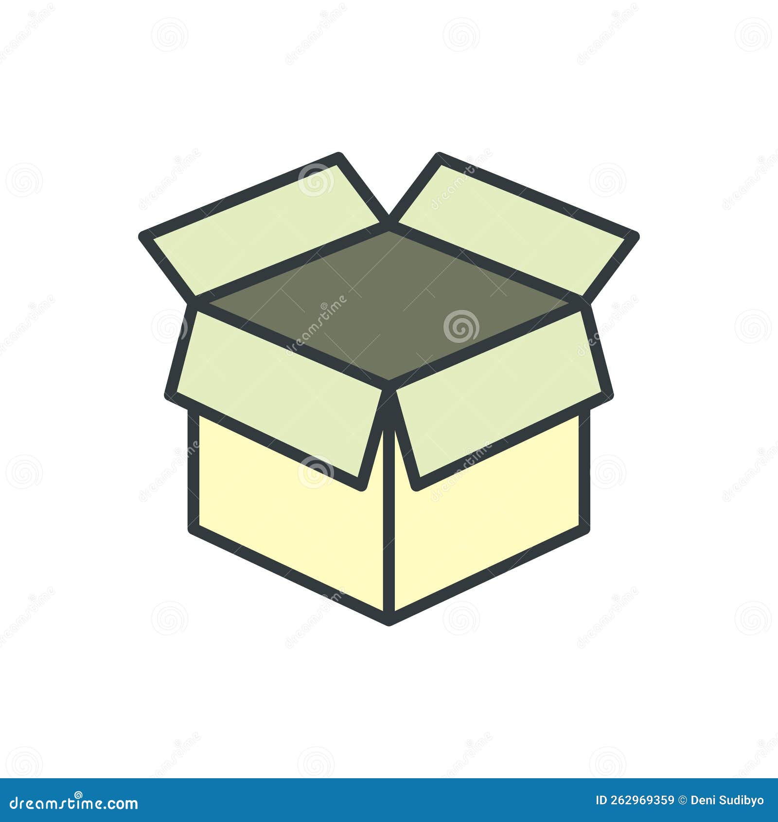 Box Icon Symbol Design Templates Stock Illustration - Illustration of ...