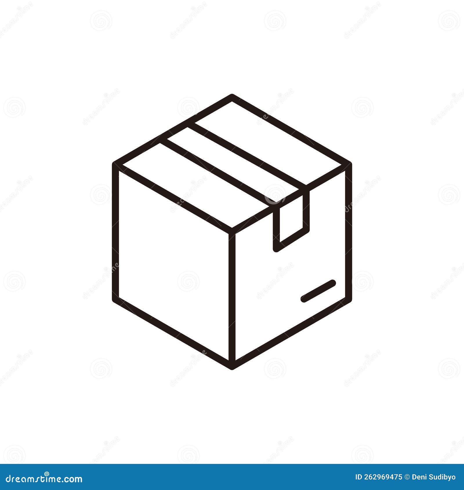 Box Icon Symbol Design Templates Stock Illustration - Illustration of ...