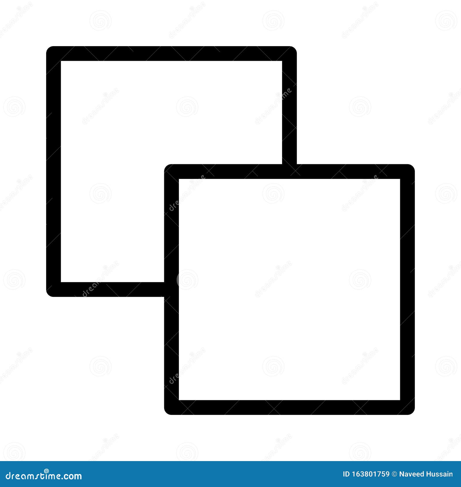 Box vector thin line icon stock vector. Illustration of drop - 163801759