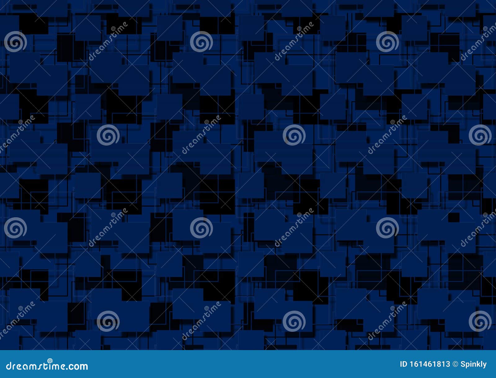 Box Layered Pattern in the Shade of Blue Stock Image - Image of dark ...
