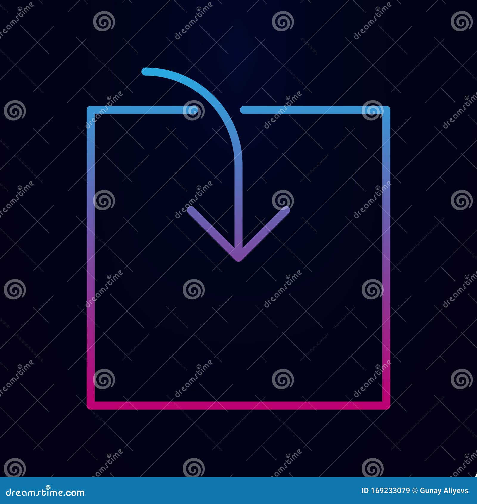 Box Loading Symbol Nolan Icon Simple Thin Line Outline Vector Of Web Icons For Ui And Ux