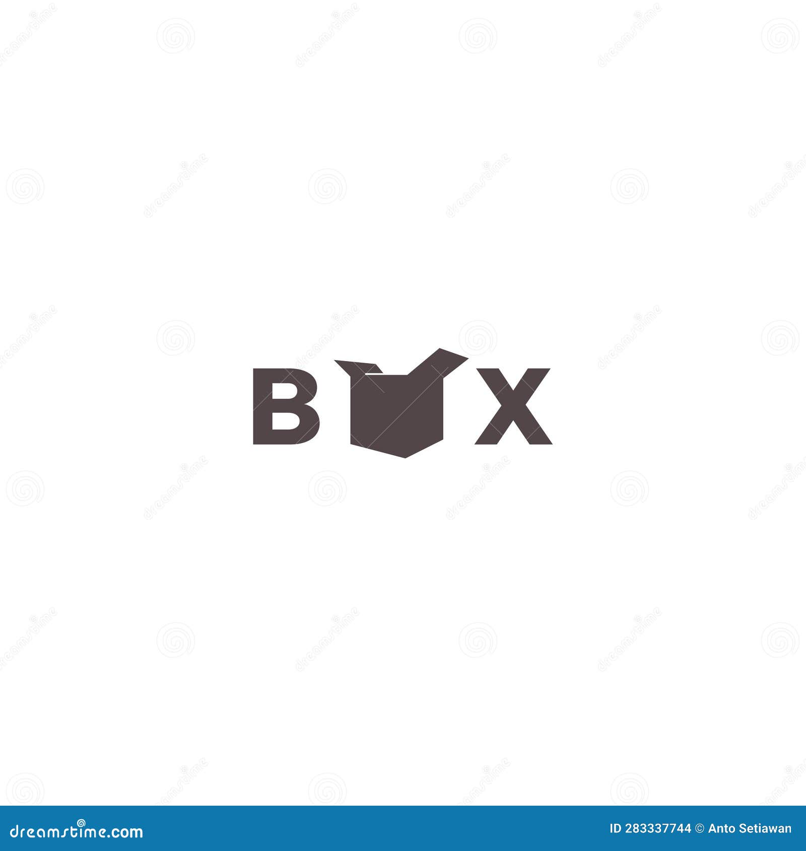 Box Logo Design. Box Vector Illustration Stock Vector - Illustration of ...