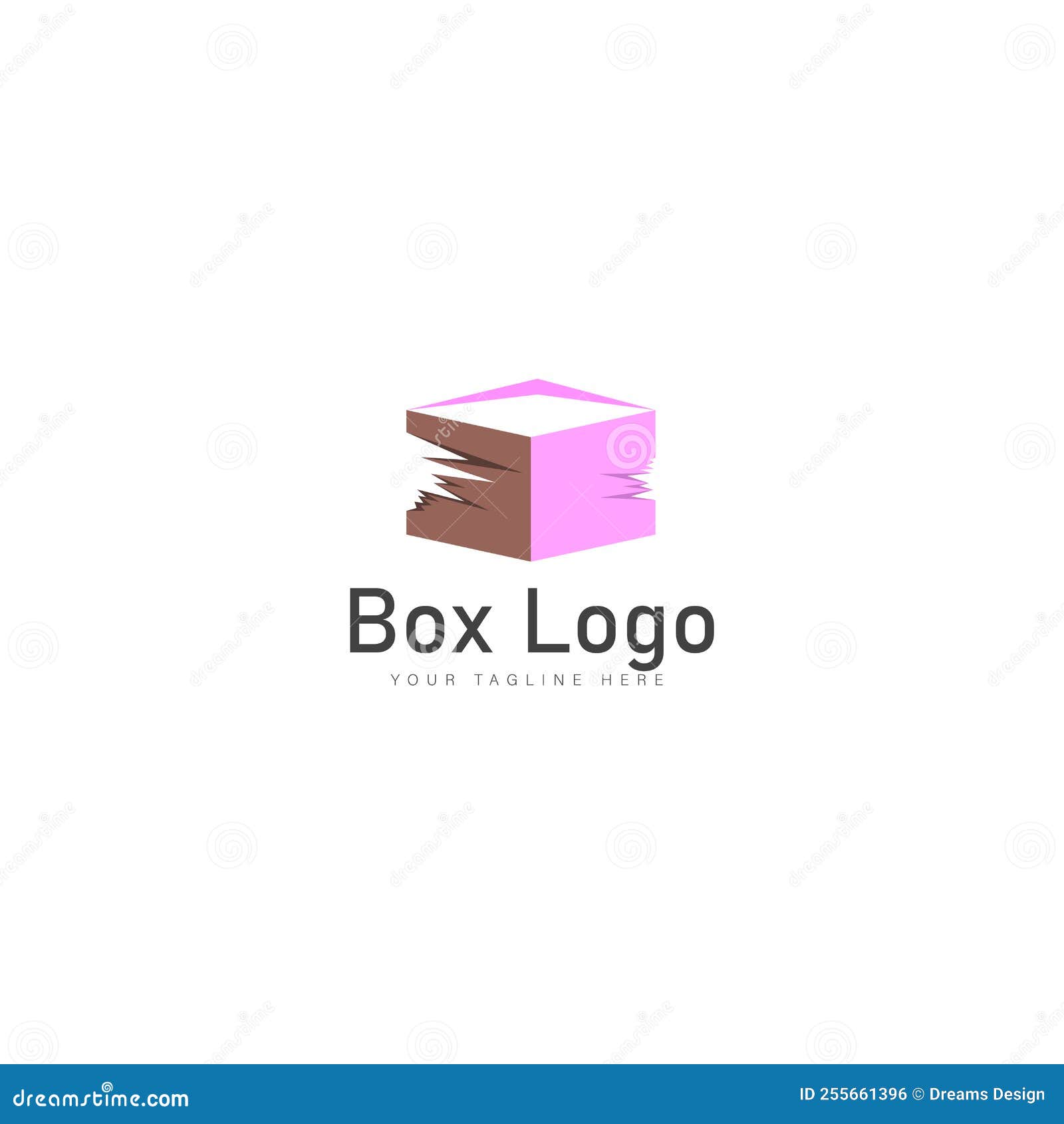 Box Logo Design Icon Illustration Stock Vector - Illustration of gift ...