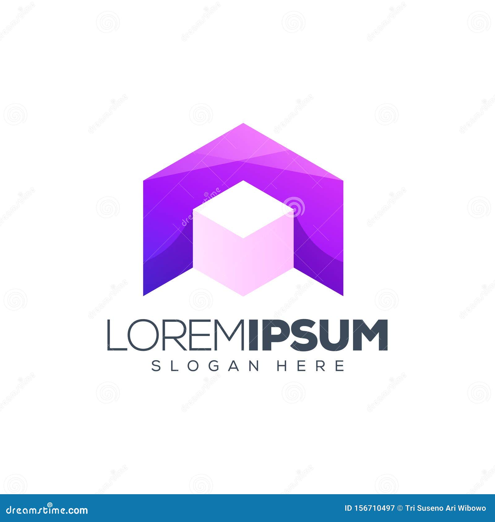 Box Logo Design Vector Illustration Stock Vector - Illustration of ...