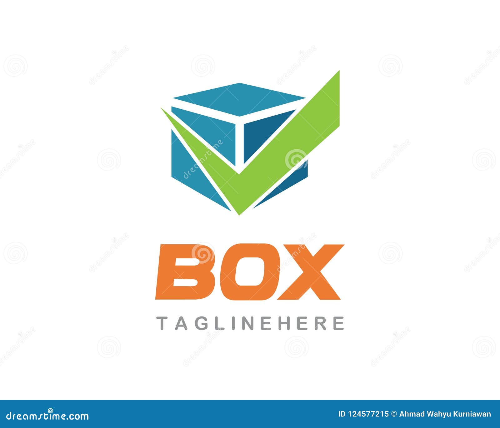 Box logo vector stock vector. Illustration of modern - 124577215