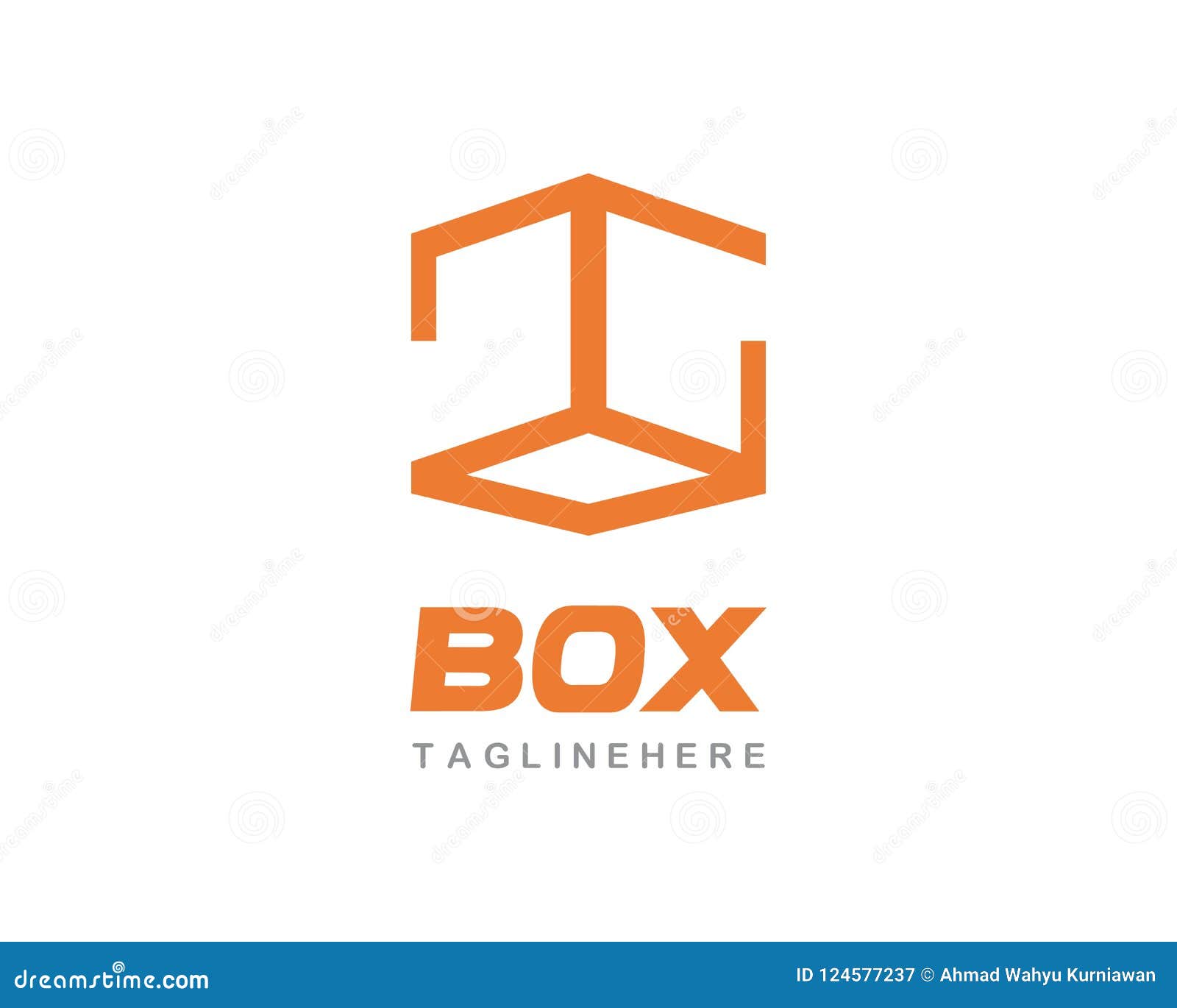 Box logo vector stock vector. Illustration of delivery - 124577237