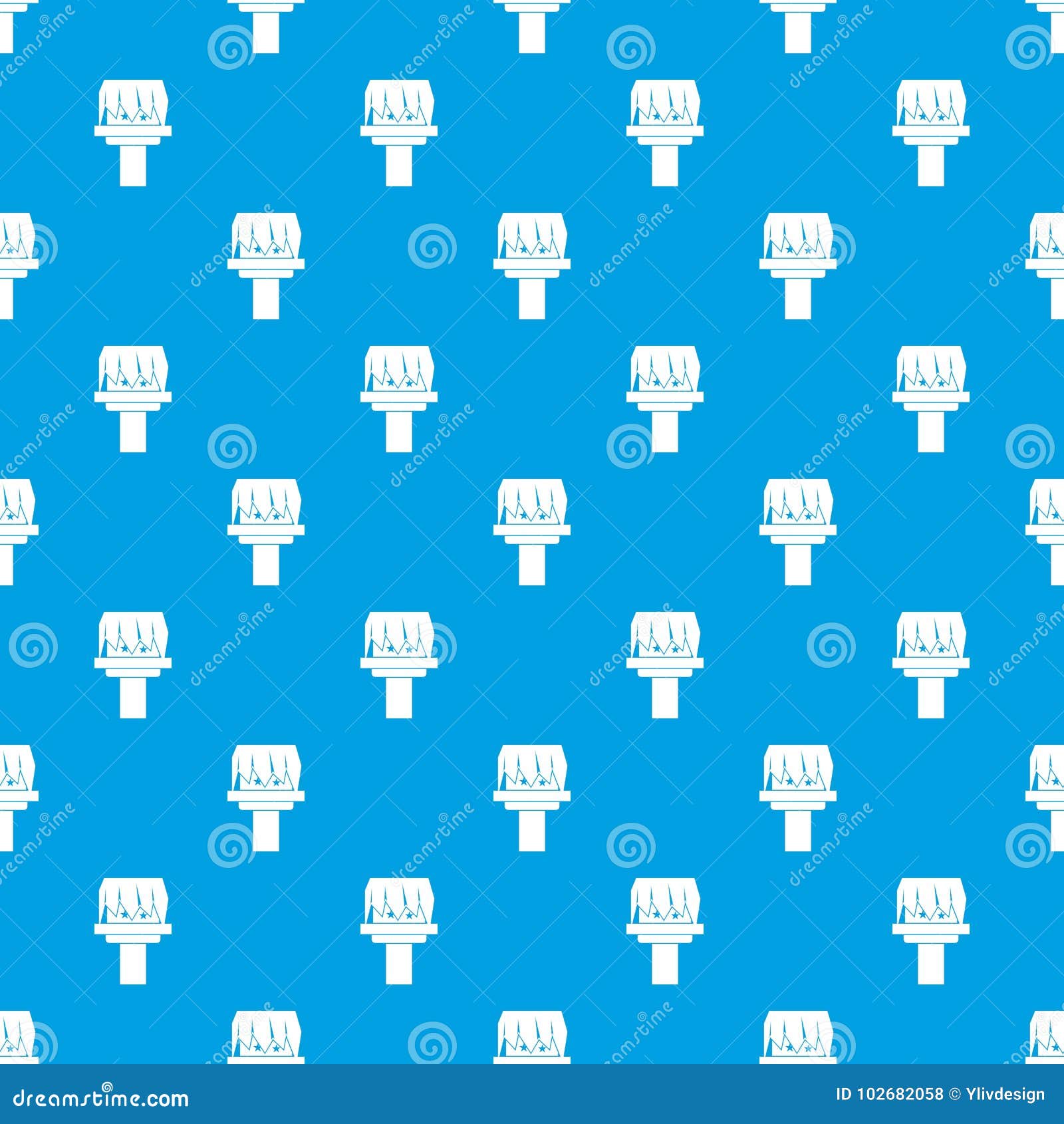 Box Magic Pattern Seamless Blue Stock Vector - Illustration of fiction ...
