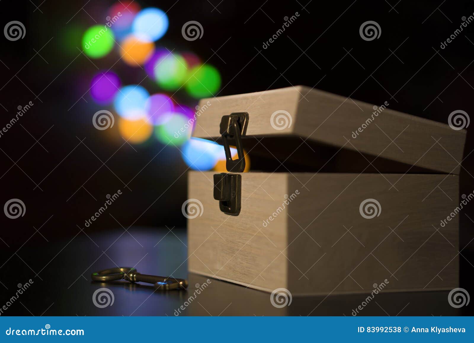 Box with magic stock photo. Image of beautiful, ribbon - 83992538
