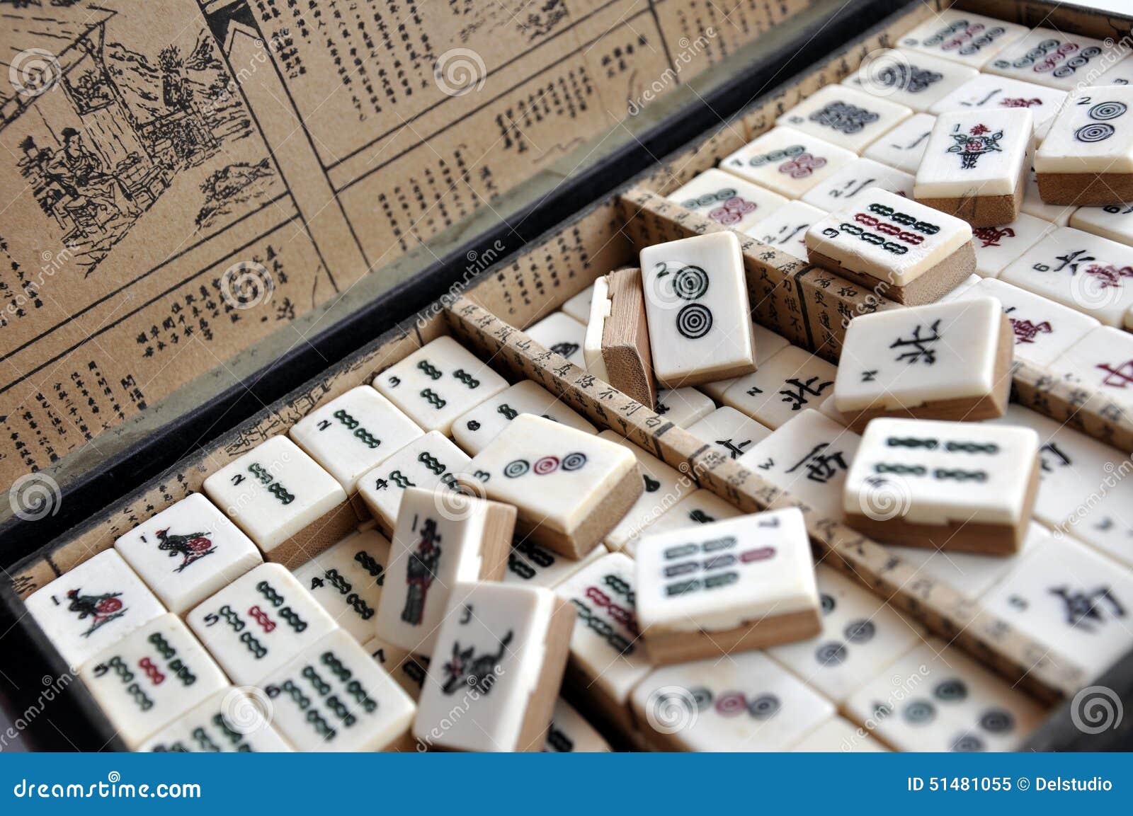 Mahjong Tiles Royalty-Free Stock Photography | CartoonDealer.com #6835217