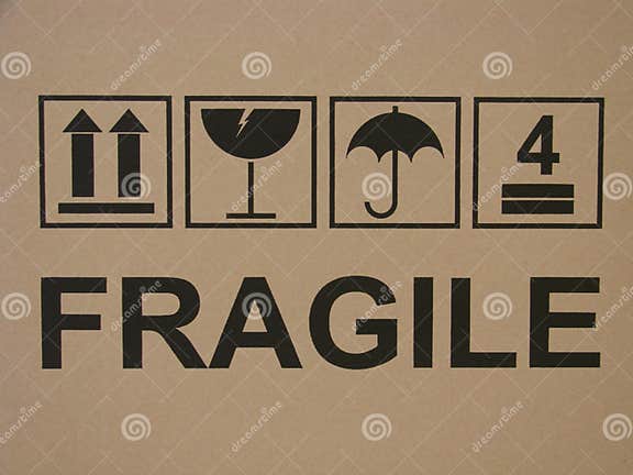 Box markings stock photo. Image of transportation, sending - 4934142