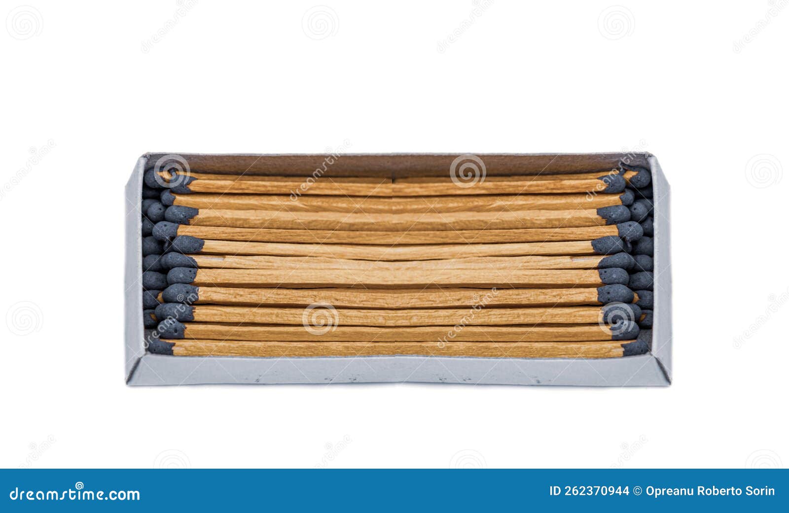 Box Matches with Match Sticks Stock Photo - Image of flammable ...