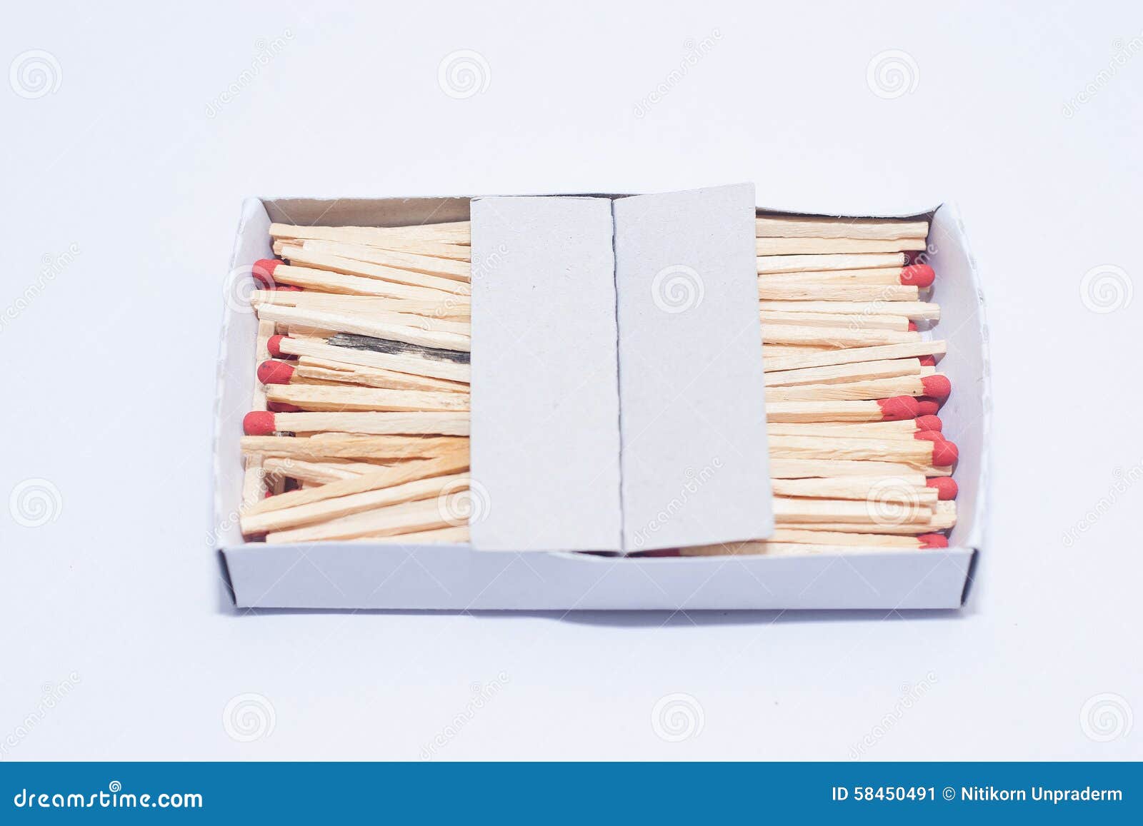 Box of matchstick stock image. Image of match, camping - 58450491