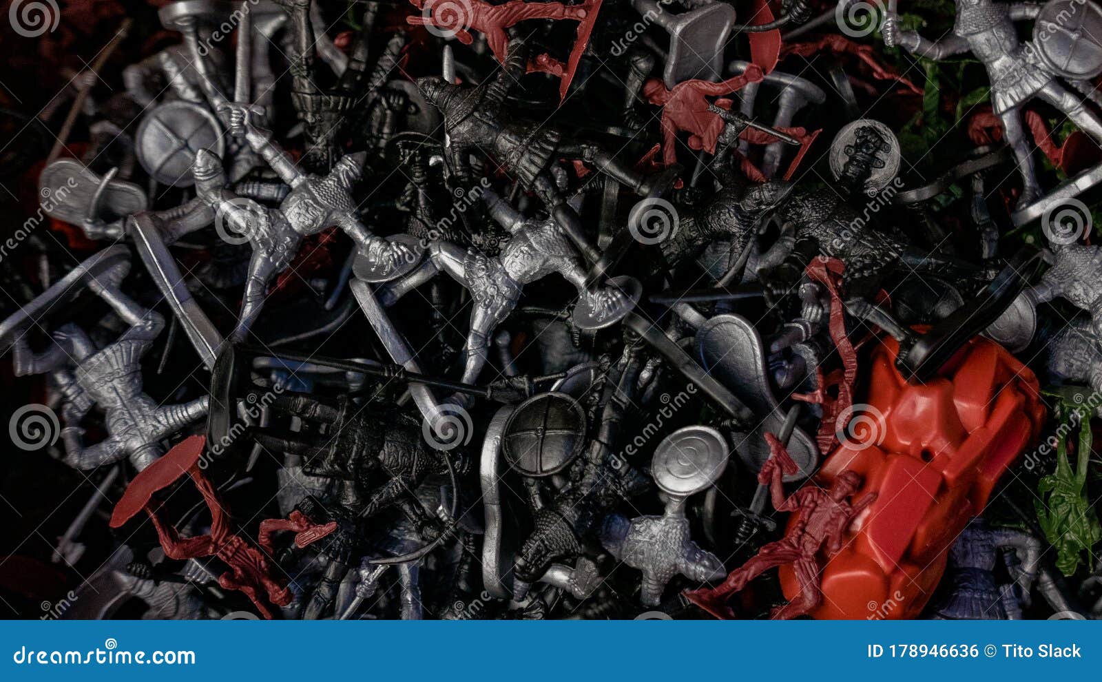 Box of Medieval Army Men Toys Editorial Photo - Image of boys, black ...