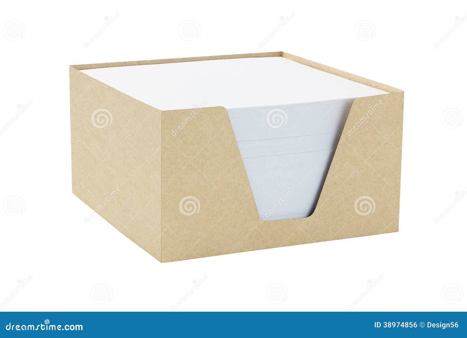 Box of Memo Papers stock photo. Image of holder, stationery - 38974856
