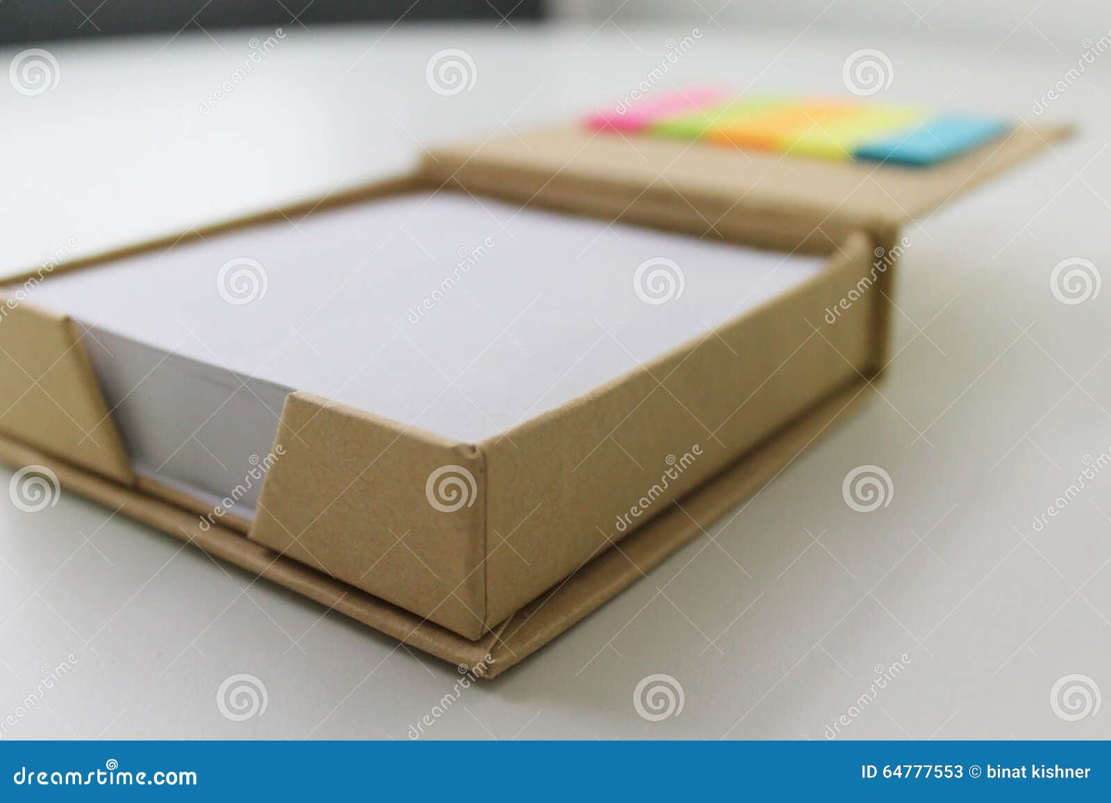 Box of Memo Papers stock image. Image of container, notepaper - 64777553