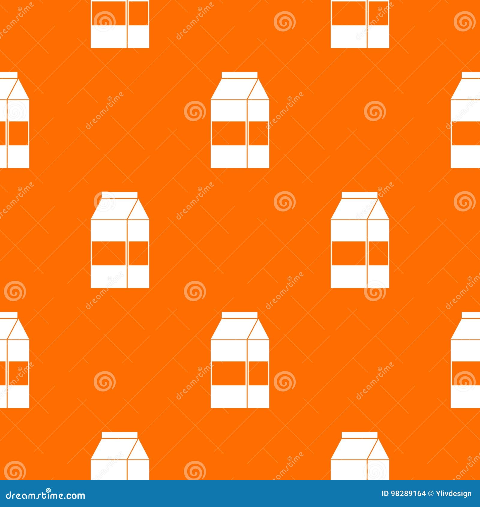 Box of Milk Pattern Seamless Stock Vector - Illustration of liter ...