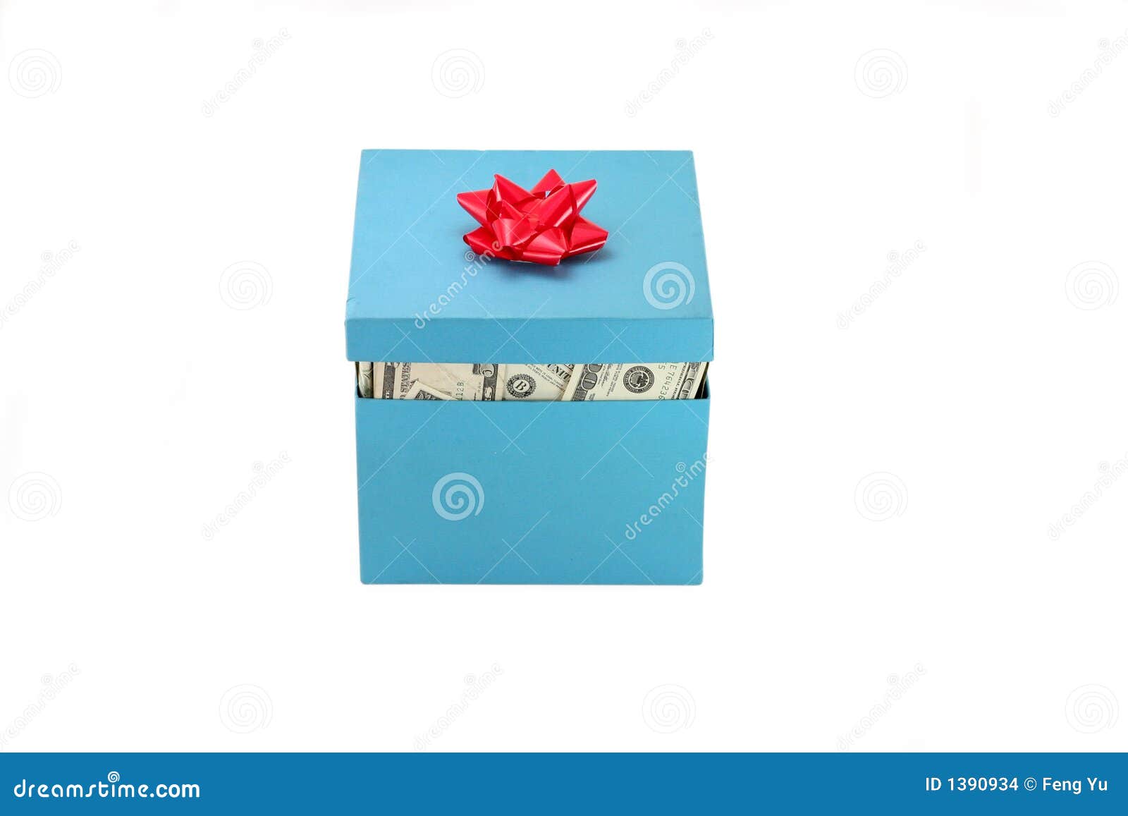 A box of money stock photo. Image of exchange, economics - 1390934