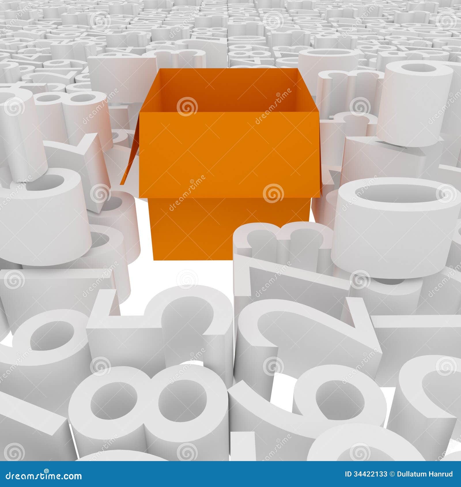 Box number. stock illustration. Illustration of icons - 34422133