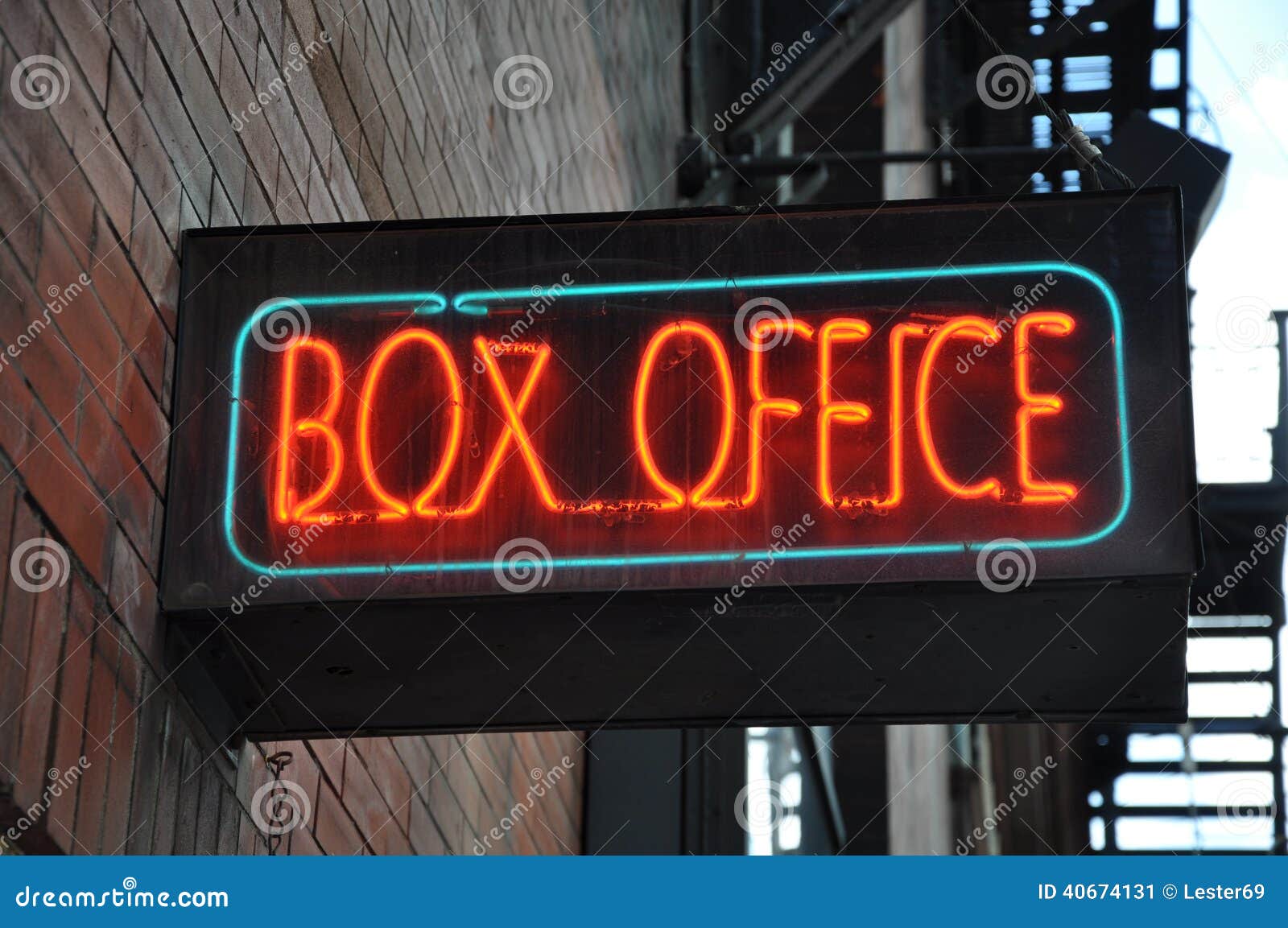 Box office sign stock image. Image of entertainment, entertain - 40674131