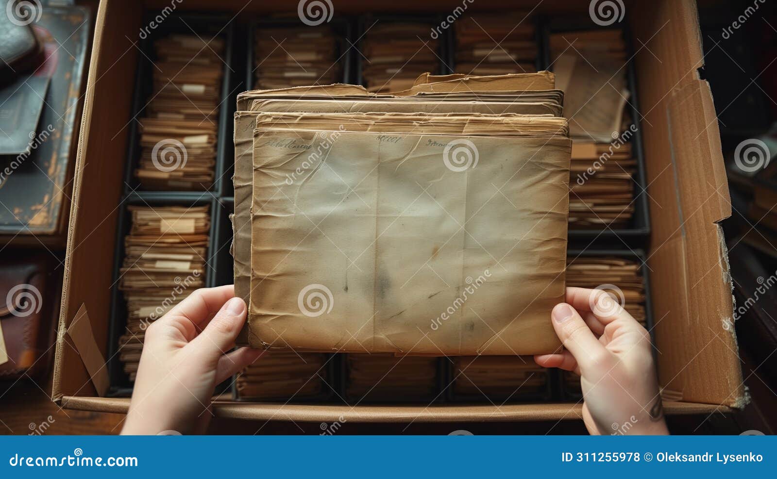 Archival Box With Documents Logo Sign Set Vector Outline ...