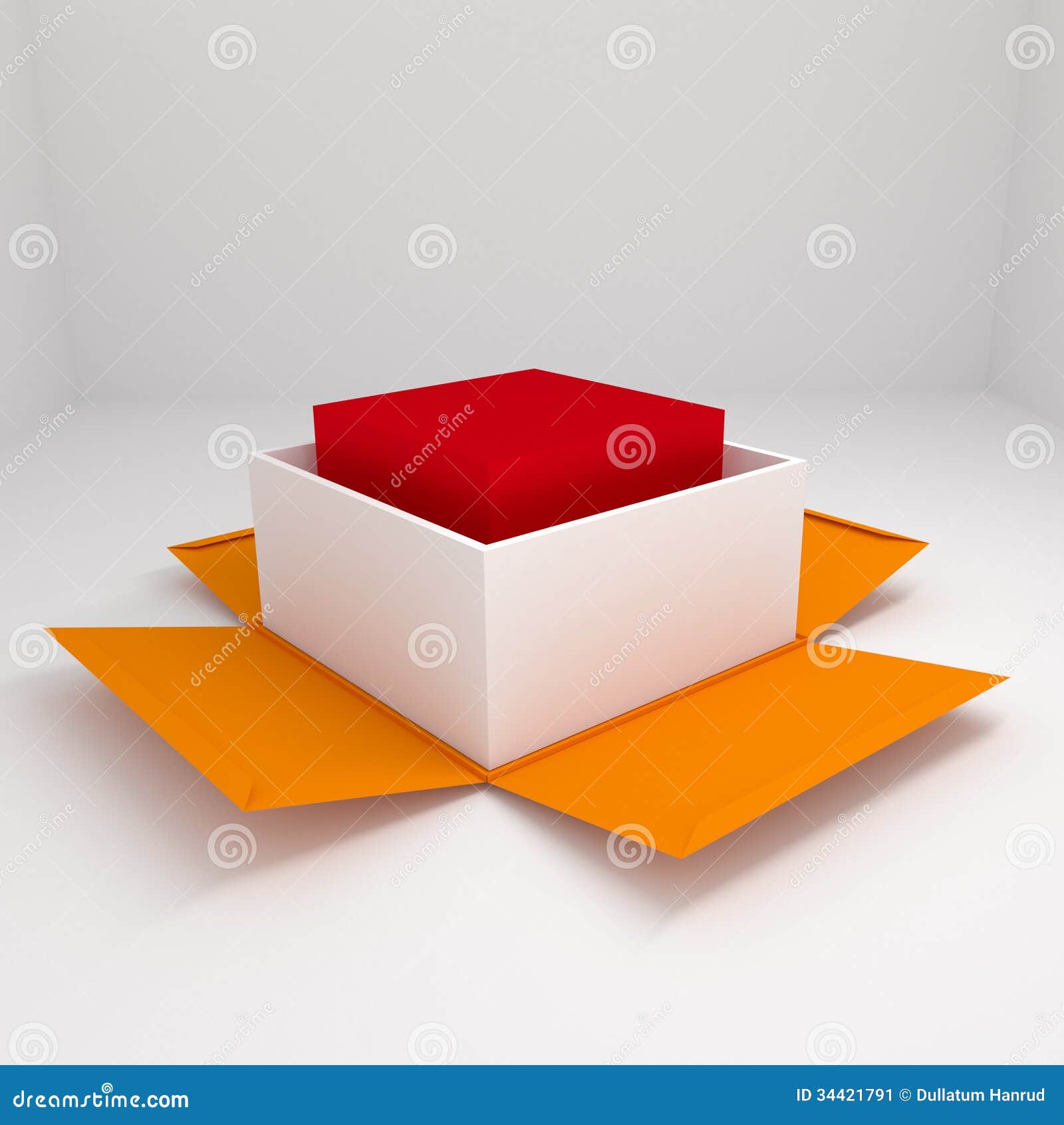 Box open. stock illustration. Illustration of metaphors - 34421791