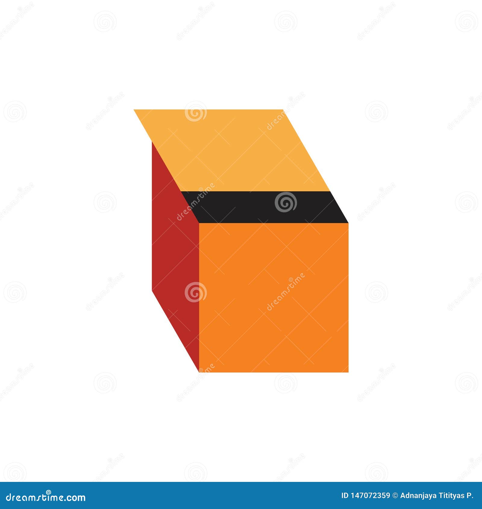 Box Open Symbol Decoration Vector Stock Vector - Illustration of ...