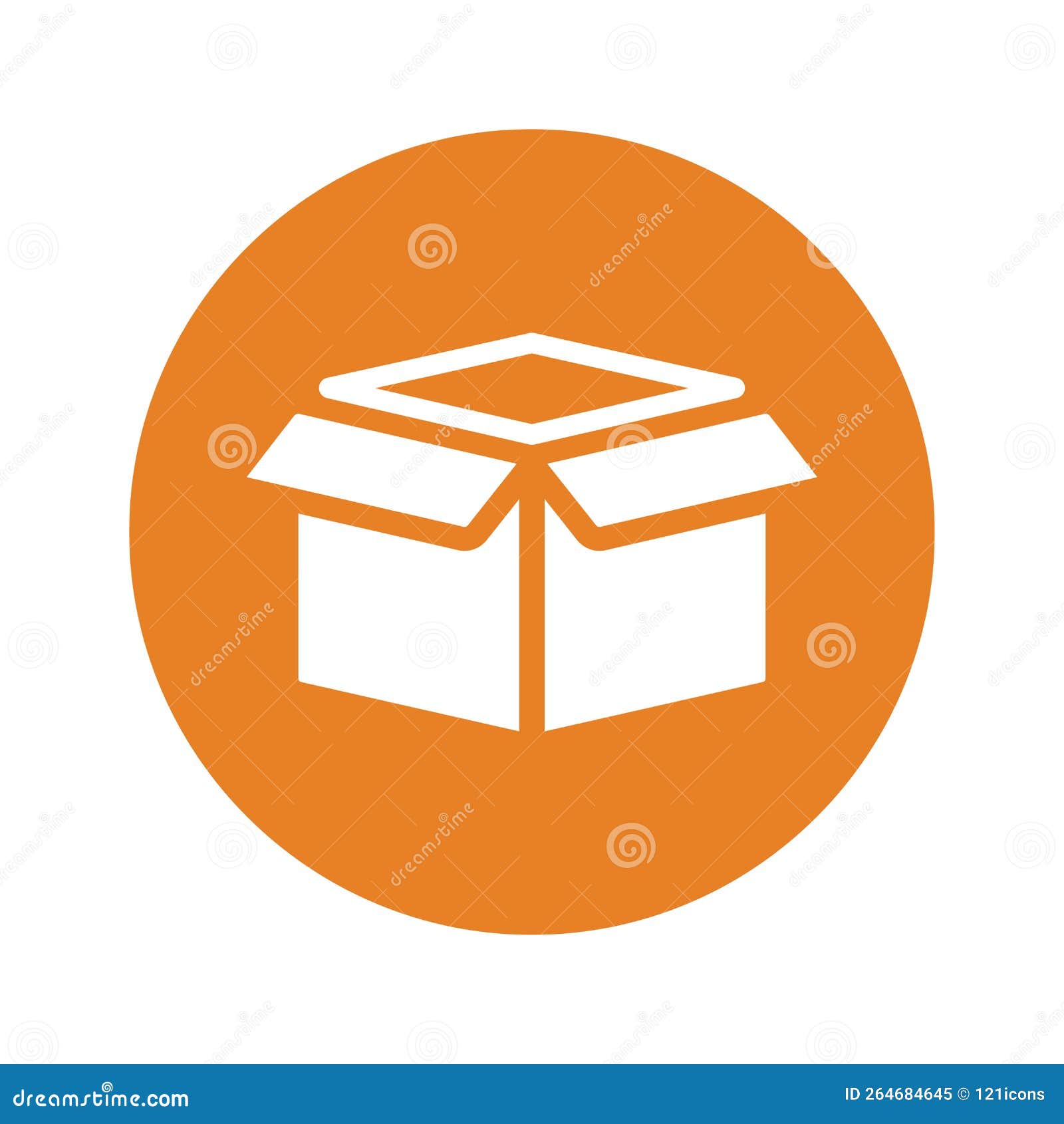 Box, Pack, Packing Icon. Simple Editable Vector Graphics Stock ...