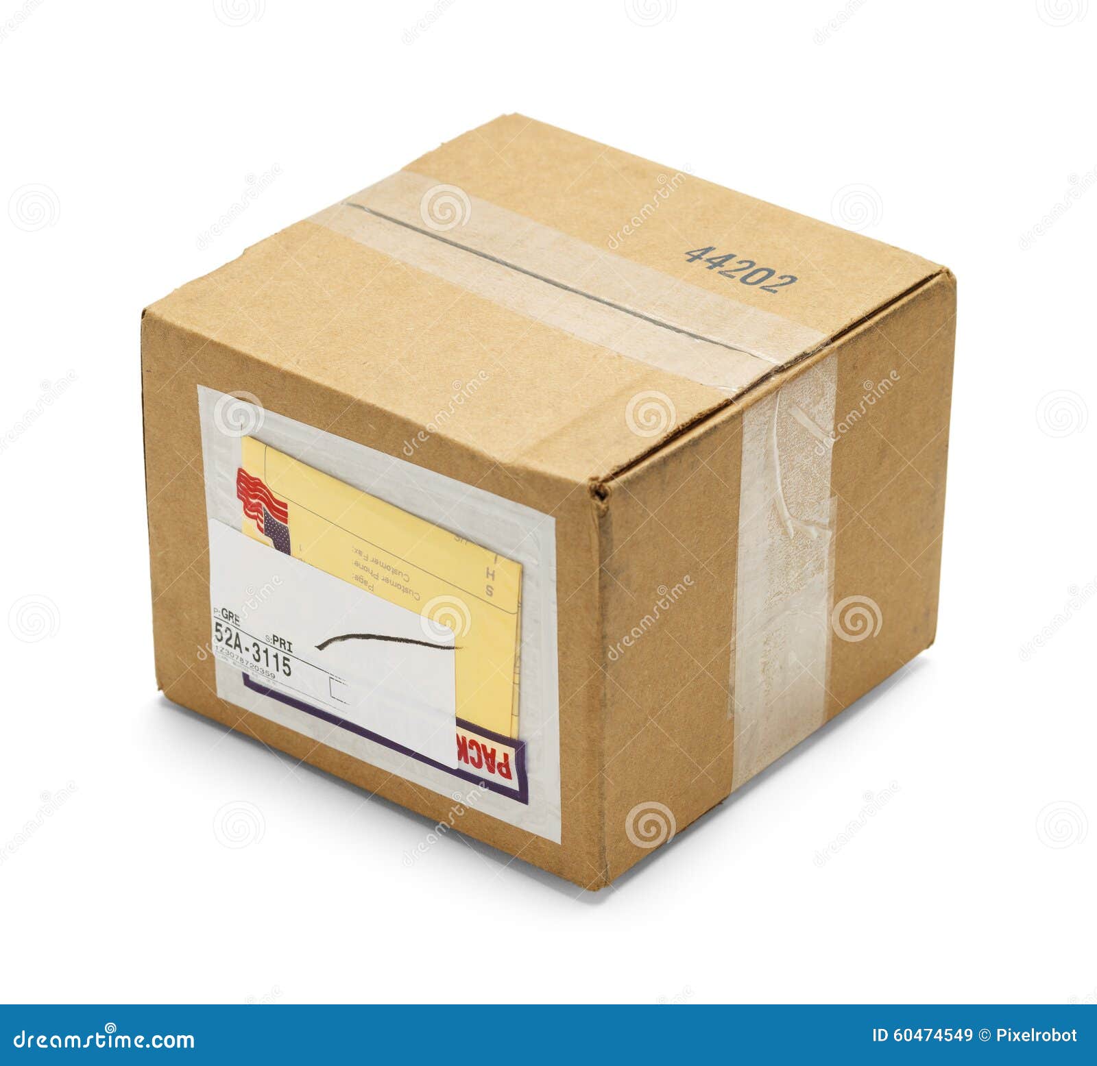 Box Package stock image. Image of gift, package, empty - 60474549