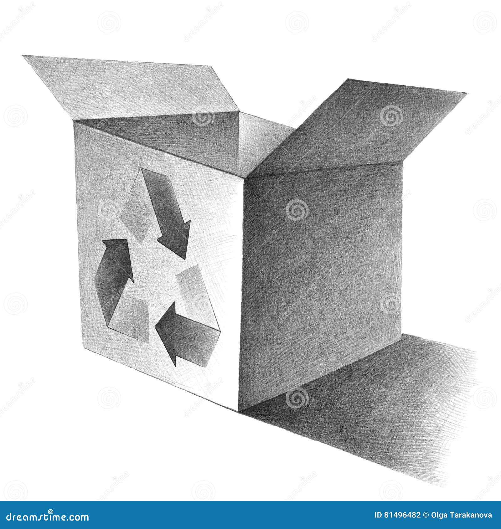Box with package signs stock illustration. Illustration of sign - 81496482