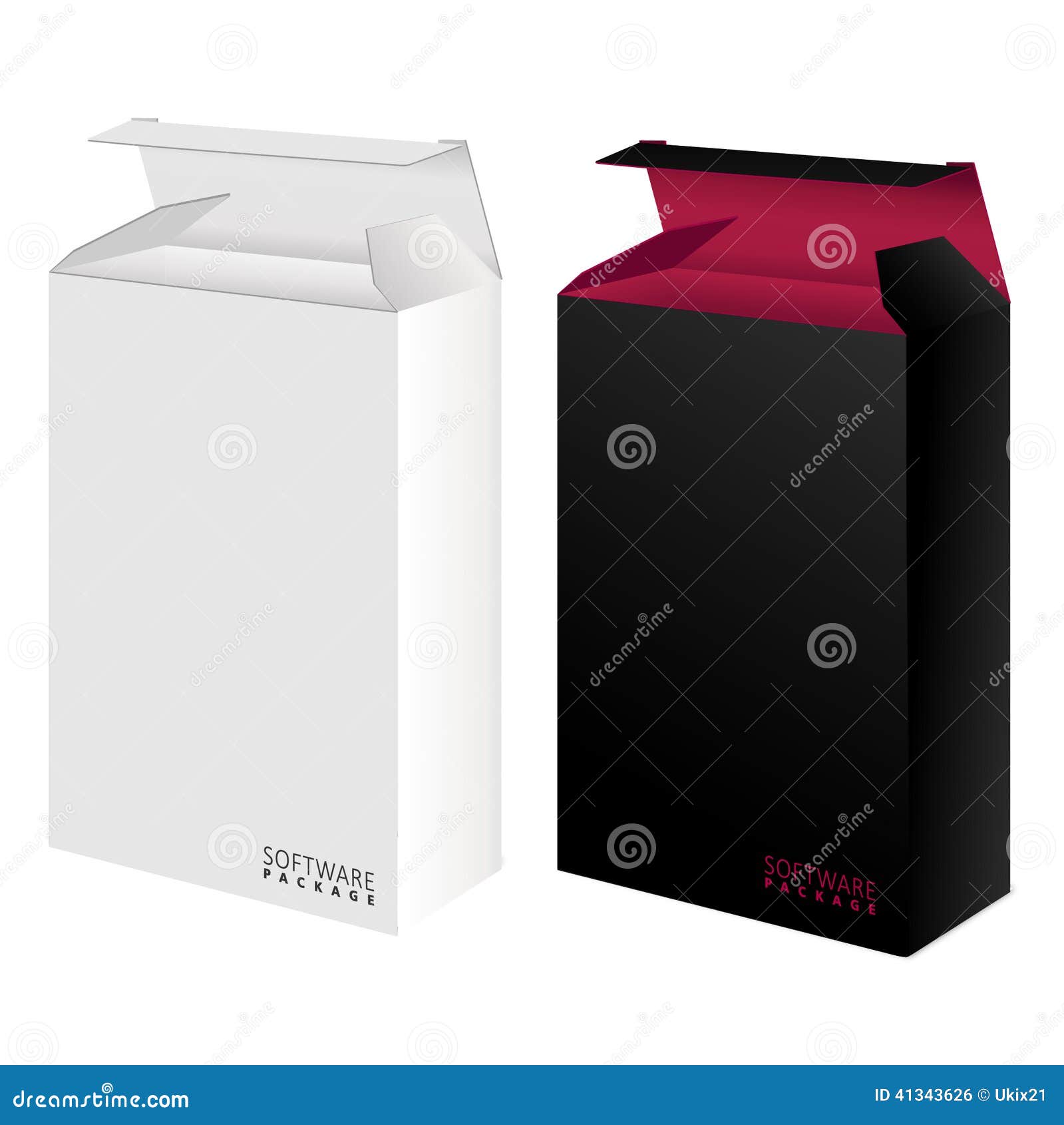 Box Package Vector stock vector. Illustration of container - 41343626