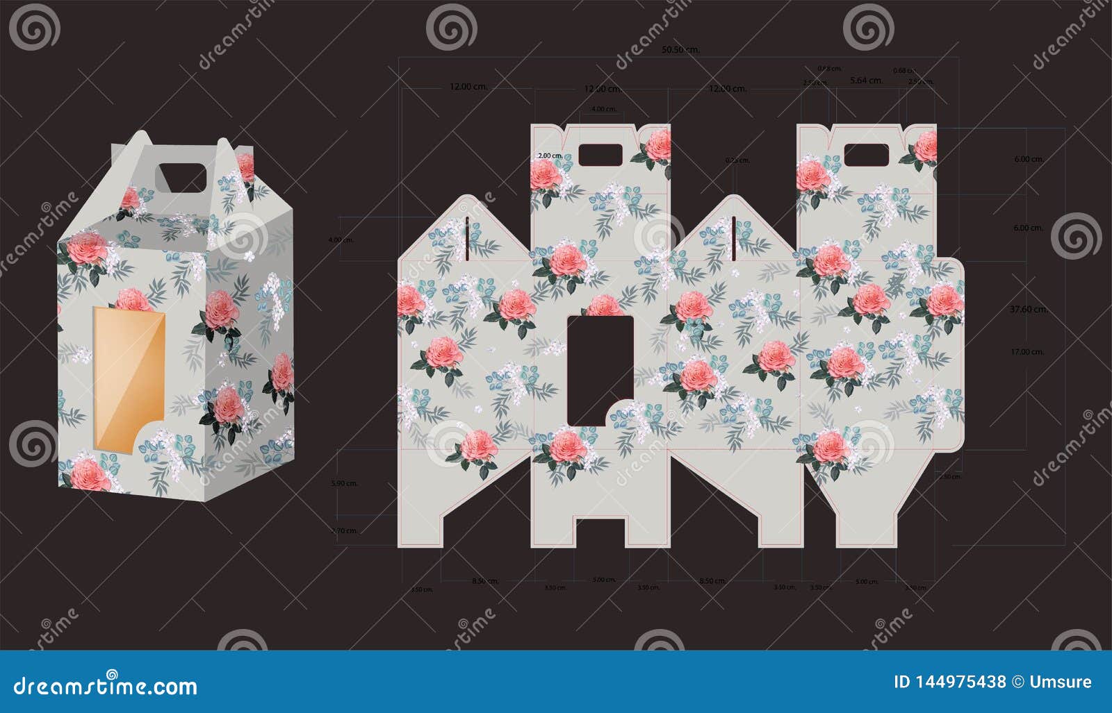 Box Packaging Design Vector Illustration Stock Vector - Illustration of ...