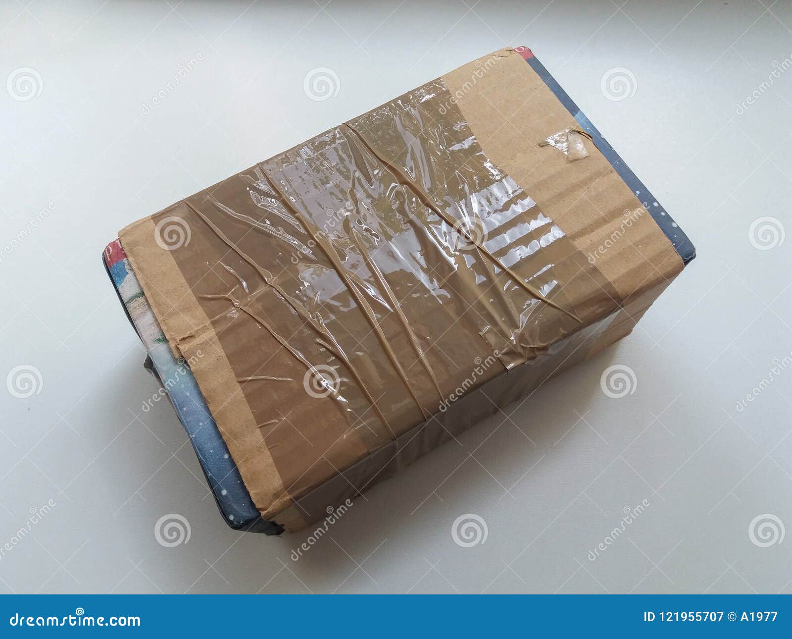 Box packet parcel stock image. Image of small, postage - 121955707
