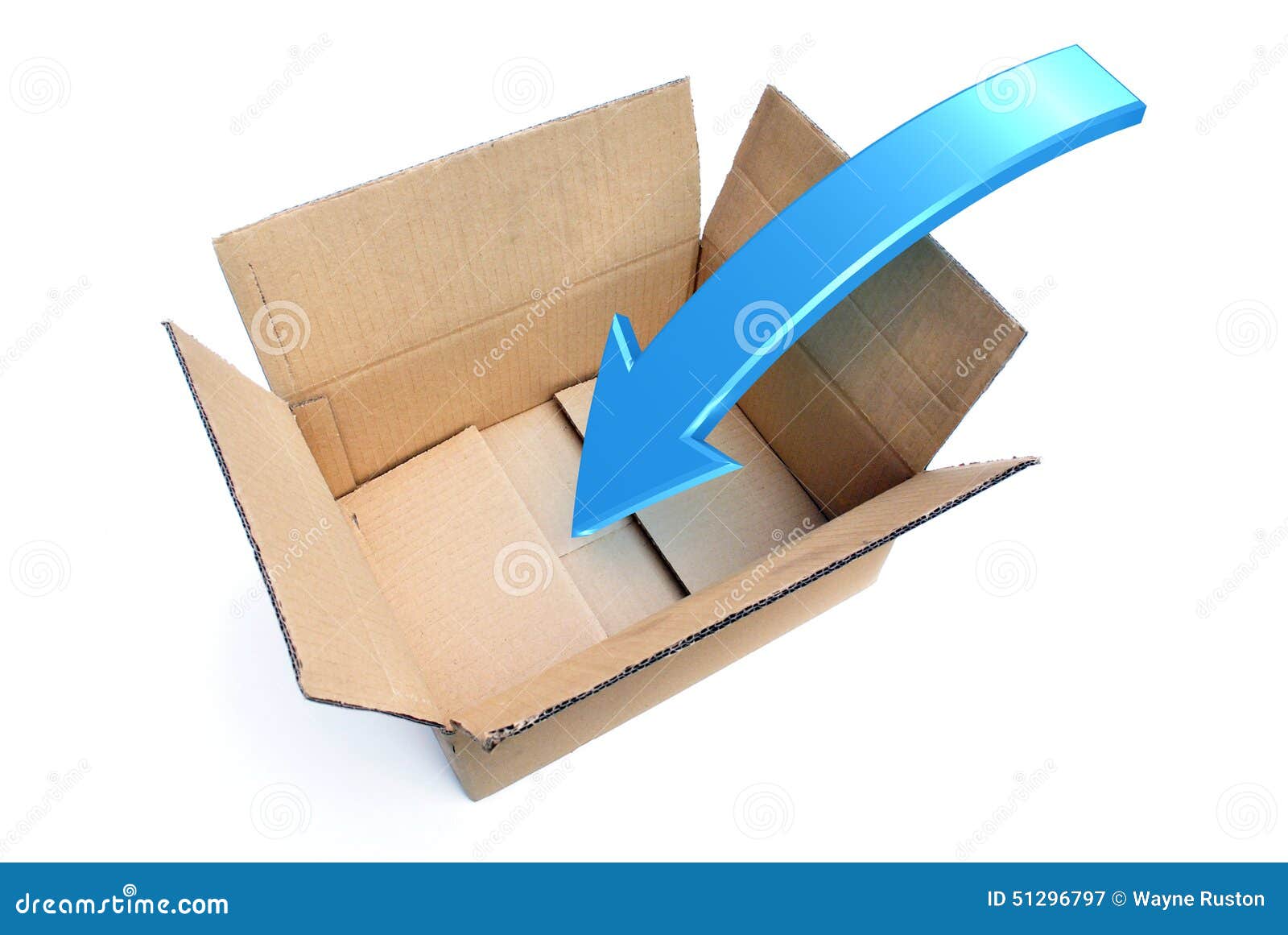 Box Packing Rendered Illustration Stock Illustration - Illustration of ...