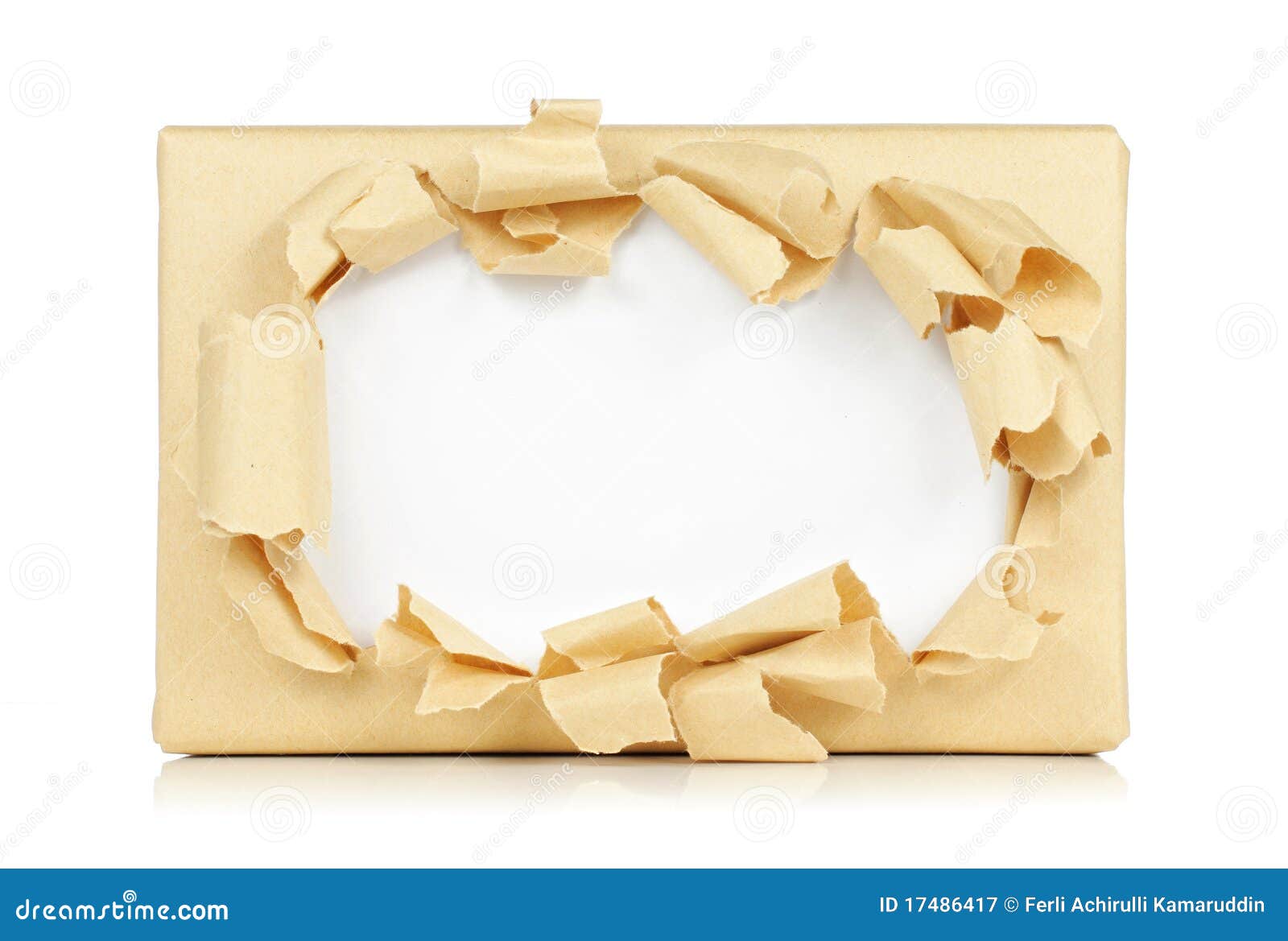 Box Paper torn stock image. Image of paper, carton, openings - 17486417