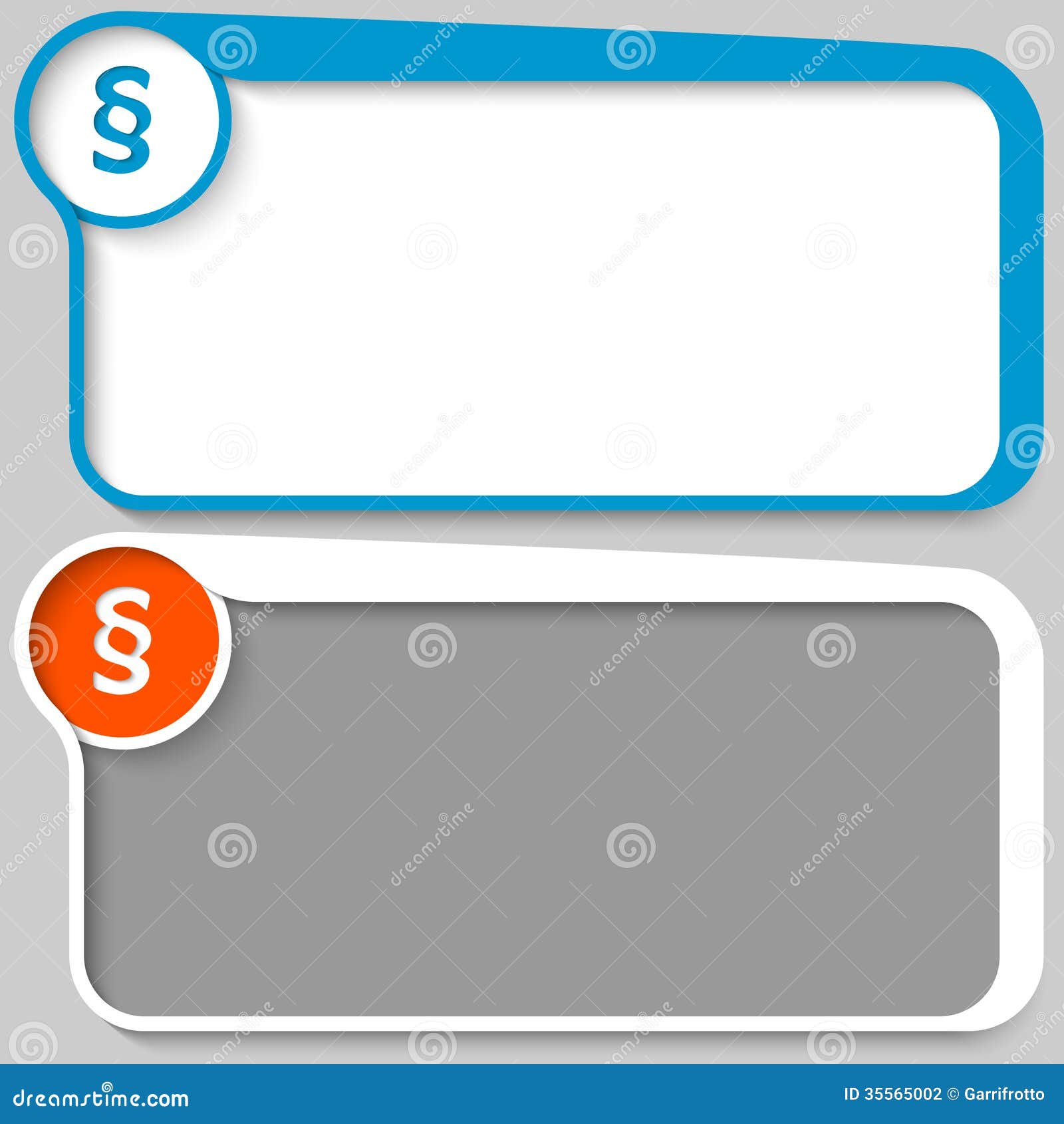 Box and paragraph stock vector. Illustration of circle - 35565002